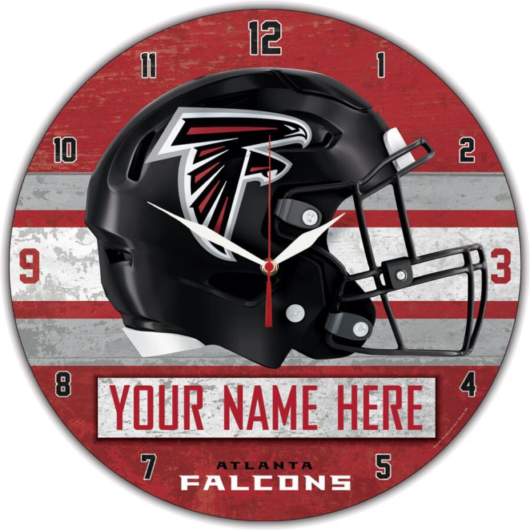Atlanta Falcons Clock | American Football Accessories