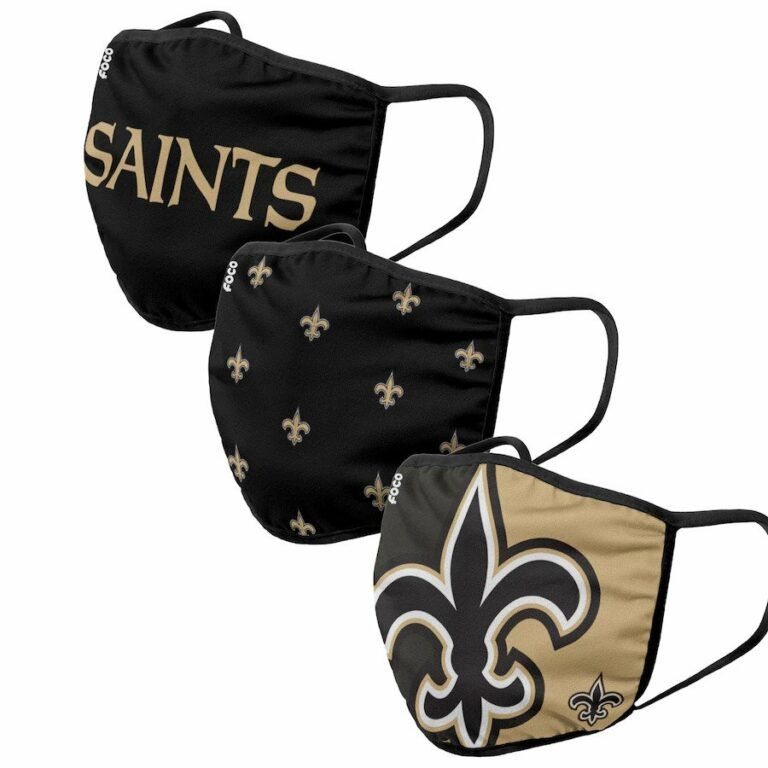 New Orleans Saints Face Coverings | Football Accessories