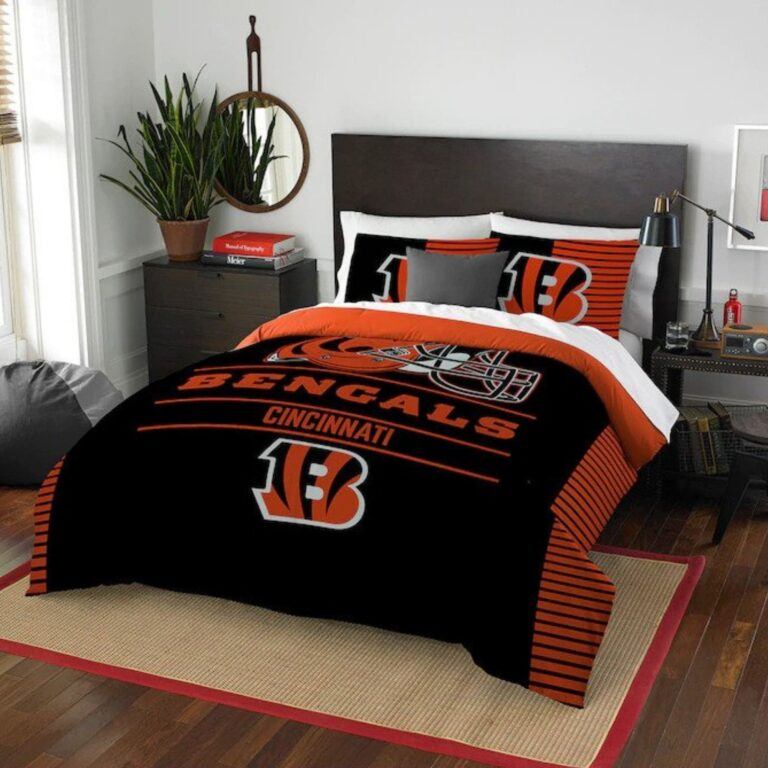Cincinnati Bengals Bed Set 2025 | Football Accessories