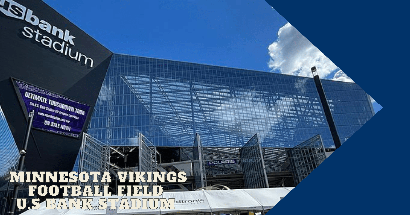 Minnesota Vikings Football Field - U.S Bank Stadium